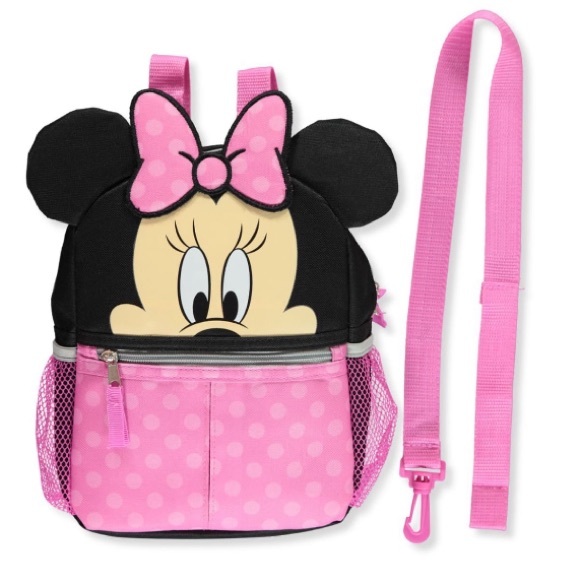 Disney | Other | Red Minnie Mouse Backpack With Harness | Poshmark